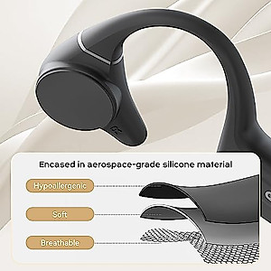 Naenka Runner Diver2 Swimming Headphones, IP68 Bone Conduction Headphones with MP3 Player Built-in 32G Memory, Bluetooth 5.3 Open Ear Headphones with CVC6.0 Mic for Swimming Running Cycling Gym