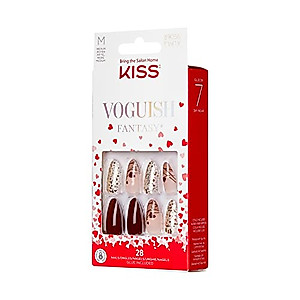 KISS Voguish Fantasy Valentine’s Day Nails - Sweet and Sour