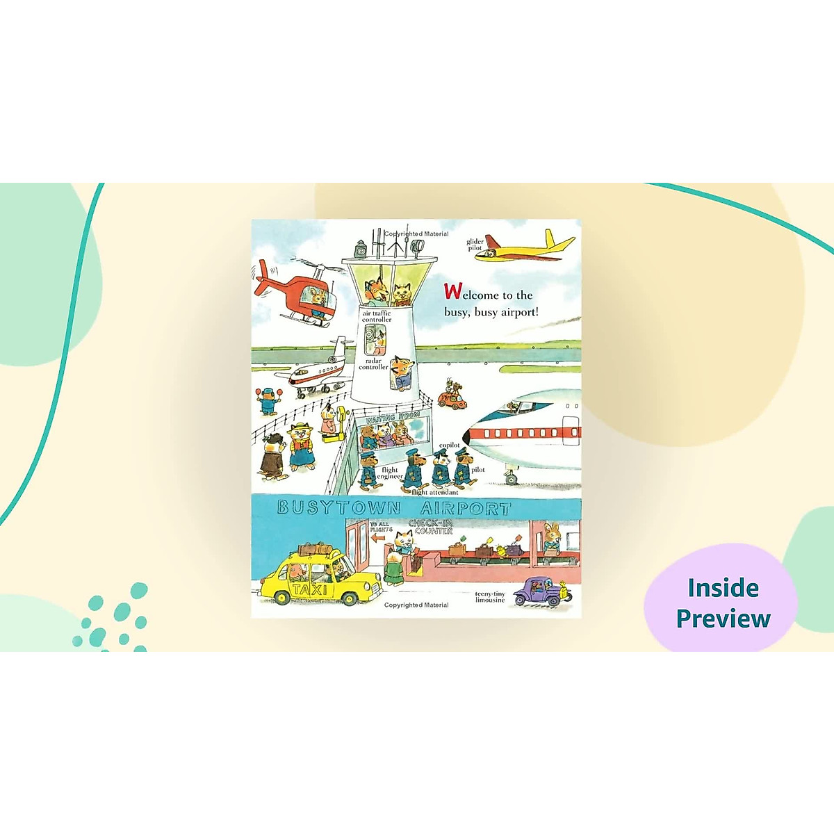 Richard Scarry's Busy Busy Airport (Richard Scarry's BUSY BUSY Board Books)