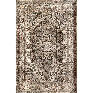 NuLOOM Carol Traditional Medallion Area Rug, 9' x 12', Beige