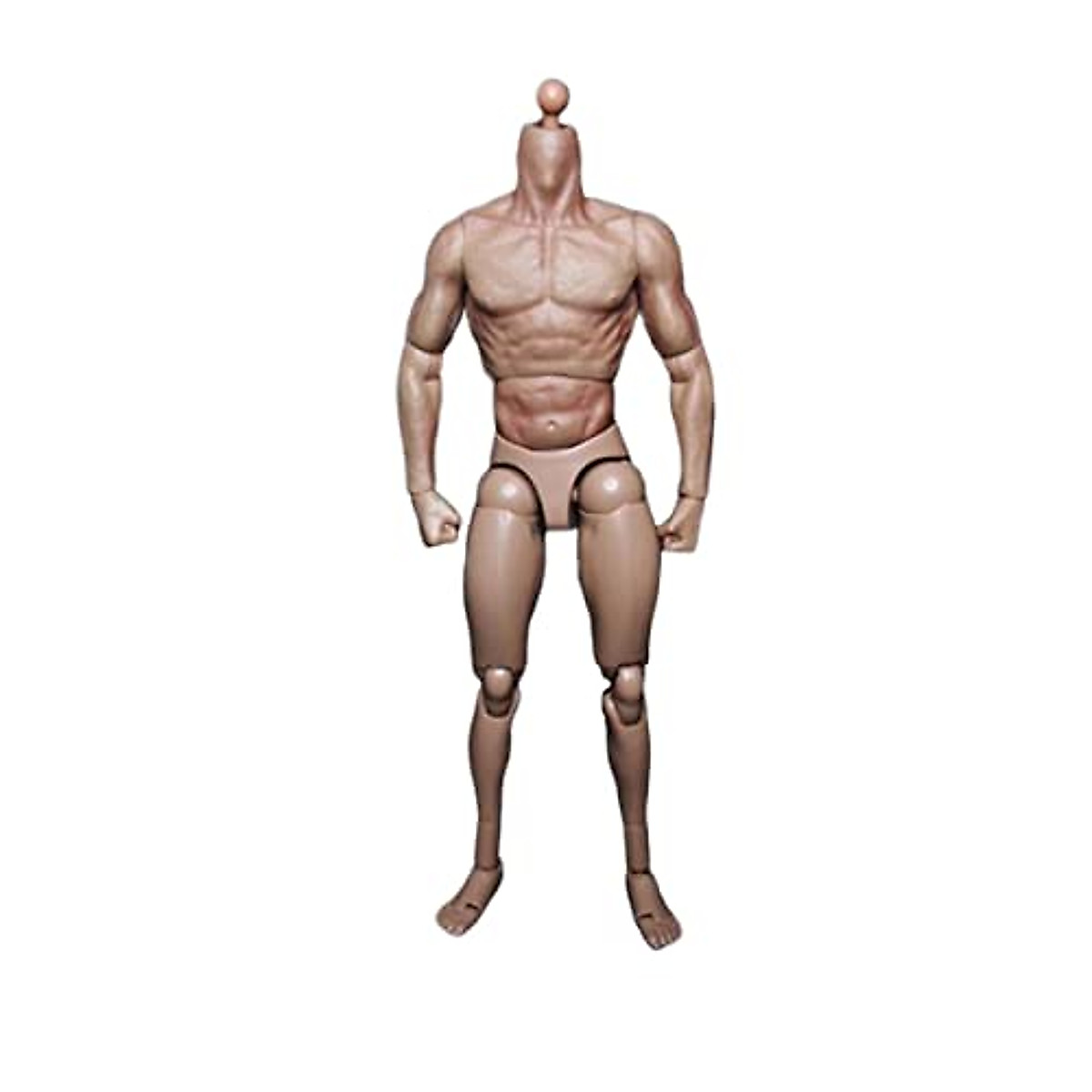 12'' Muscular Body,Male Flexible Action Figure Body Doll for 1:6 Scale Head Sculpt Carved