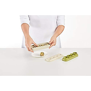 Lékué Veggie Ball Maker, 8.2 x 2.2 x 2.8in, Green