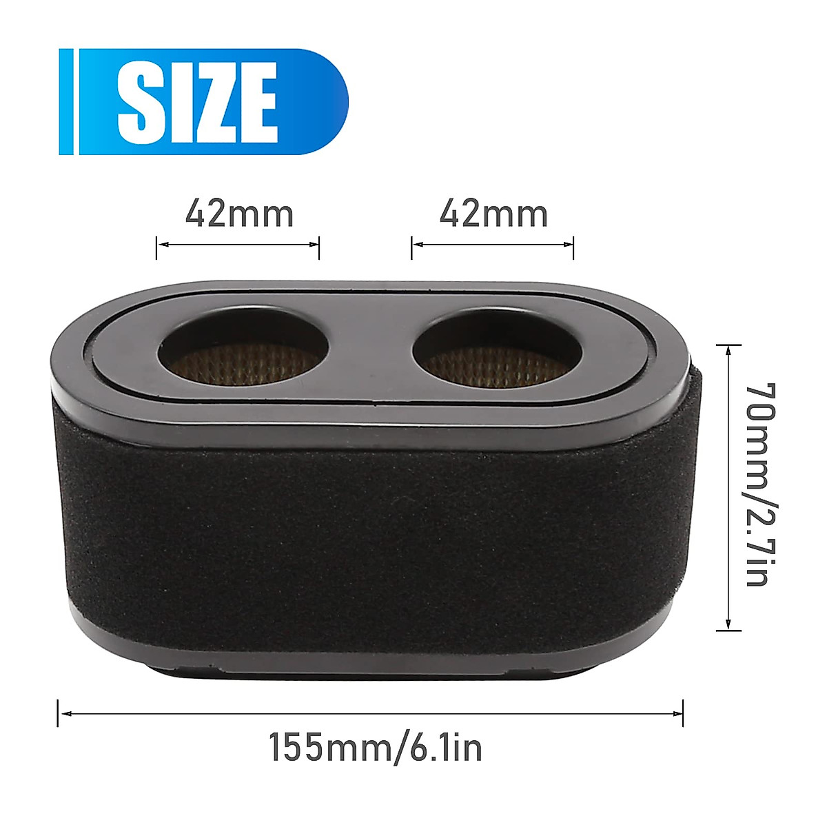 127-9252 Air Filter 120-4276 Oil Filter Replacement for Toro 74657 74661 74667 74675 74676 74680 74723 74726 74731 74741 74760 74771 74775 74777 50" 42'' TimeCutter SS SW SWX with V-Twin Engine