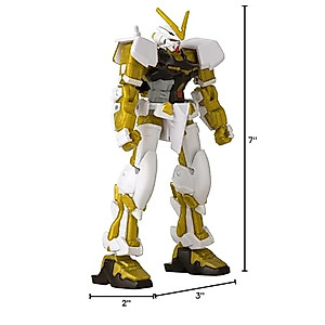 Bandai America San Diego Comic-Con 2021 Exclusive Gundam Infinity: Gundam Seed Gold Astray Action Figure,Multicolor