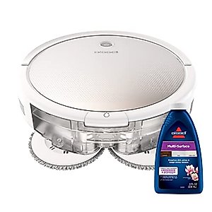 Bissell SpinWave Pet Robot, 2-in-1 Wet Mop and Dry Robot Vacuum, WiFi Connected with Structured Navigation, 3347