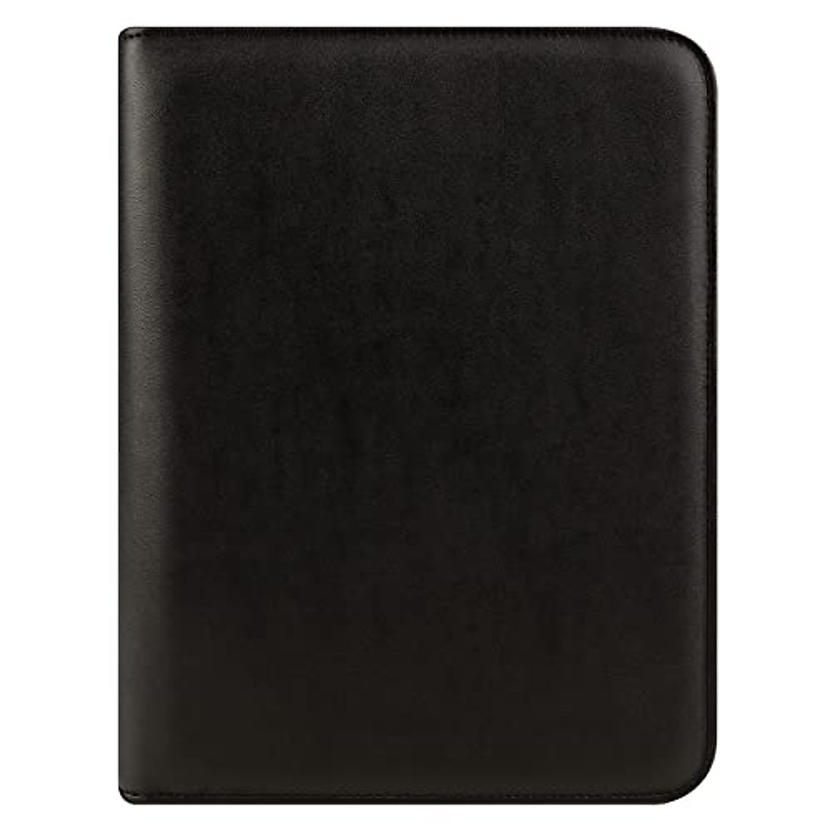 FranklinCovey - FC Basics Binder - Simulated Leather Zipper Binder (Classic, Black)
