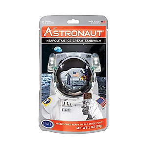 American Outdoor Products Astronaut Neapolitan Ice Cream Sandwich, 1.0 oz, (Pack of 10)