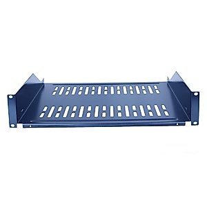 RAISING ELECTRONICS 19inch 2U Relay Rack Mount Cantilever Network Shelf 12inch Deep 40LBs Capacity