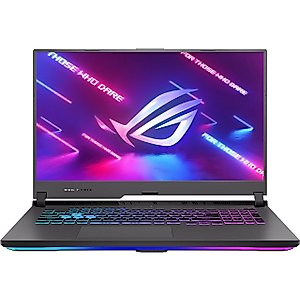 ASUS ROG Strix G17 Gaming Laptop, 17.3" 300Hz IPS Type FHD, GeForce RTX 3070 8GB GDDR6 with ROG Boost, AMD Ryzen 9 5900HX, RGB Keyboard, W10,32GB RAM | 2TB PCIe SSD,Tikbot HDMI Cable