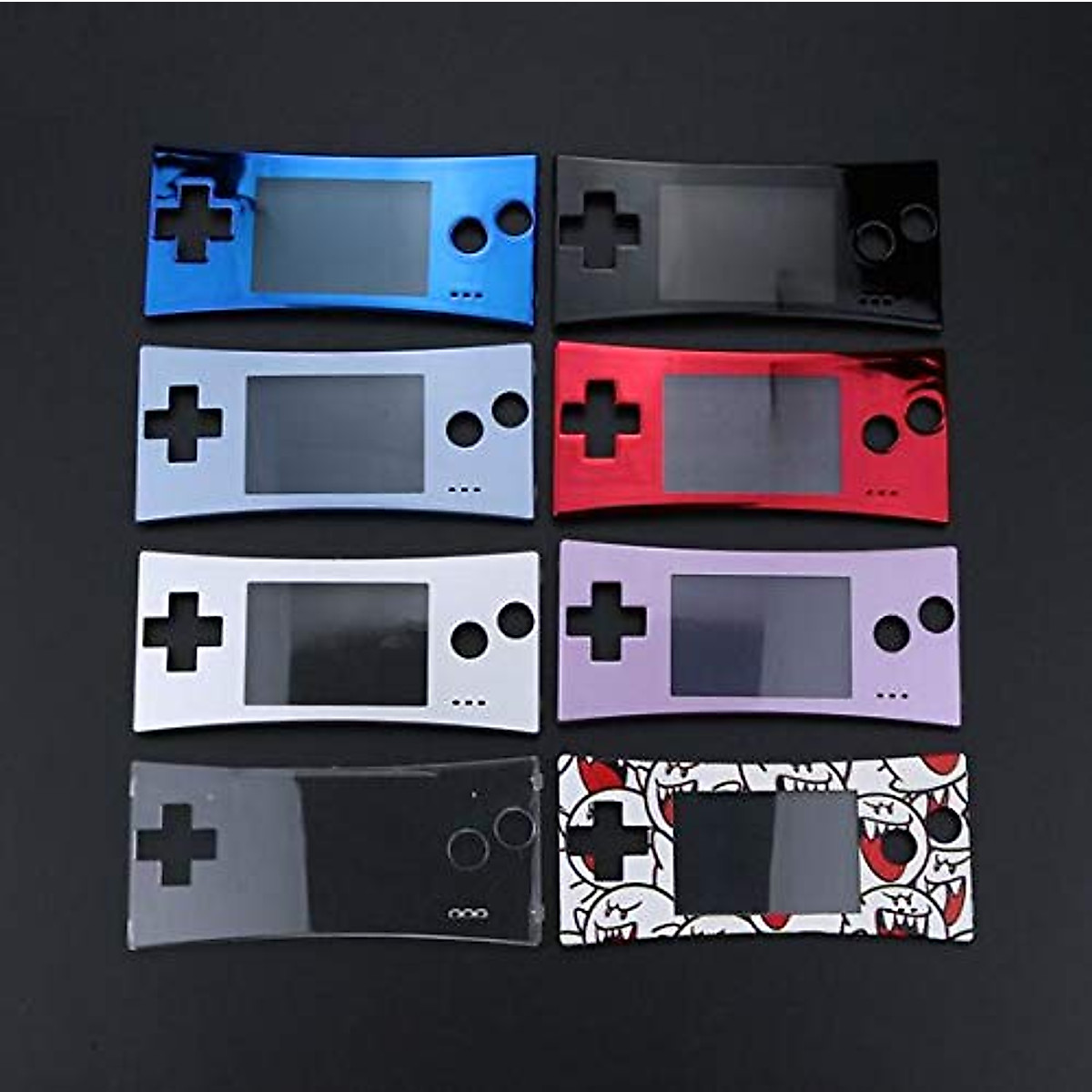 Faceplate Cover Replacement Front Shell Housing Case for Game Boy Micro GBM (Light Purple)