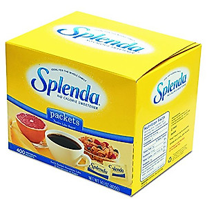 Splenda No Calorie Sweetener, 400 Count Packets