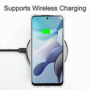 Osophter for Moto G 5G 2023 Case: Clear Girls Women Boys with Screen Protector Reinforced Corners TPU Shock-Absorption Flexible Motorola gG 5G 2023 Phone Cover(Clear)