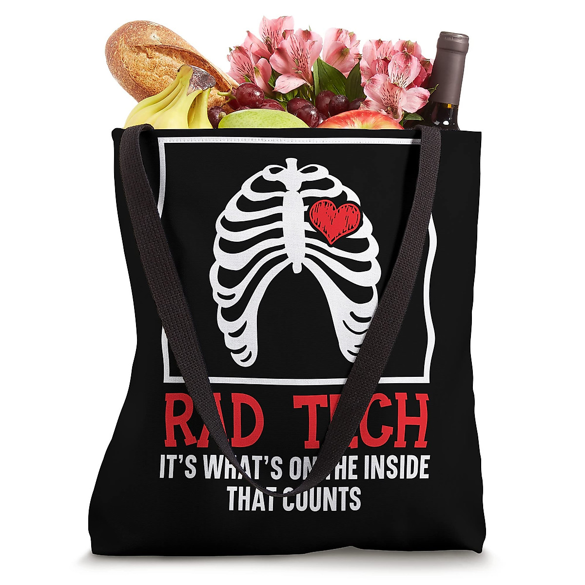 Rad Tech Radiologist Radiologic Technologist Radiology Squad Tote Bag