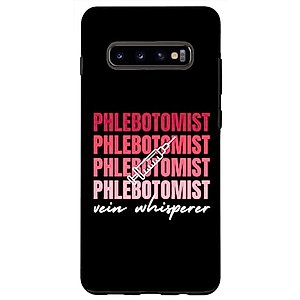 Galaxy S10+ Phlebotomy Phlebotomist Laboratory Vein Whisperer Case