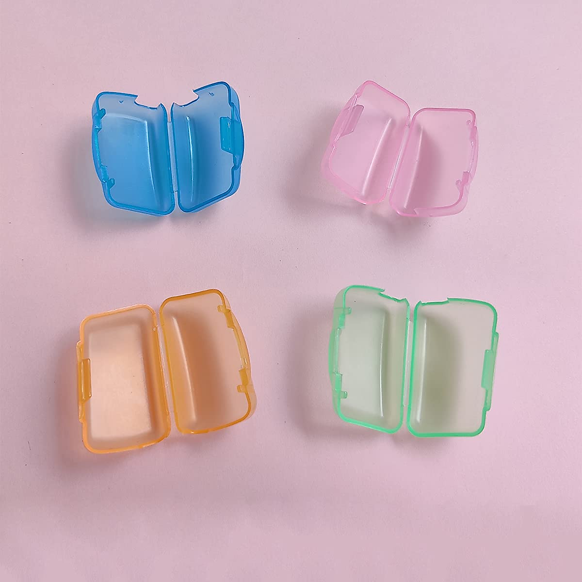 10 Pieces Portable Toothbrush Containers Travel Toothbrush Cap Cover Tooth Brush CapsConvenient for Travel, Home, Office and Hotel Use