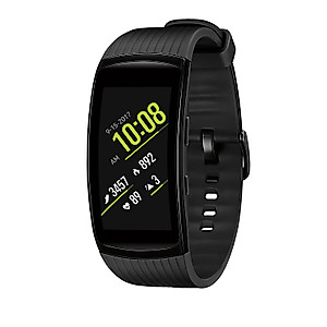 Samsung Gear Fit2 Pro Fitness Smartwatch (Small) - Black (Renewed)
