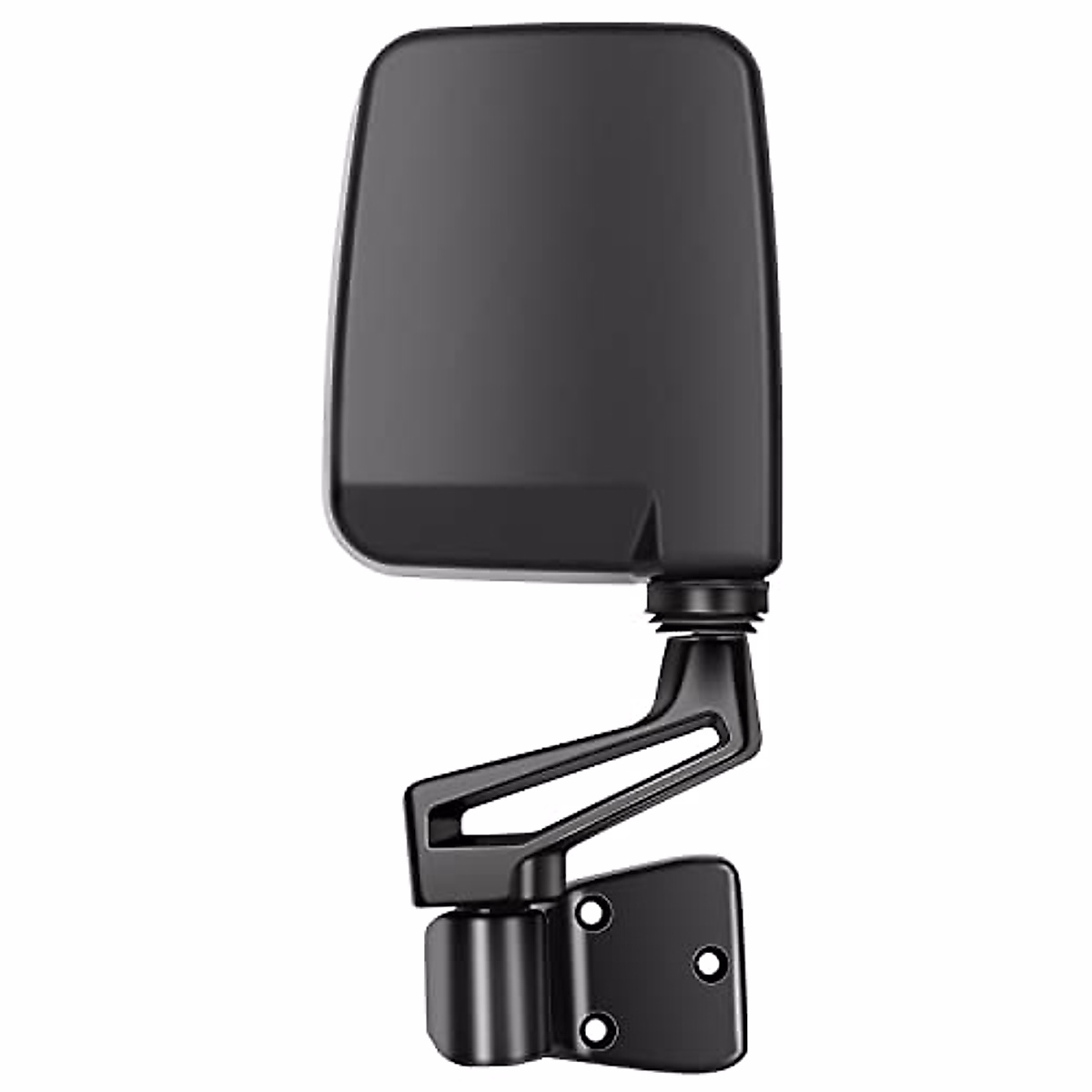 Passenger+Driver Side View Mirror Black Pair Side Mirror Replacement fit for 1987 1988 1989 1990 1991 1992 1993 1994 1995 1997 1998 1999 2000 2001 2002 for Jeep Wrangler with Manual Folding