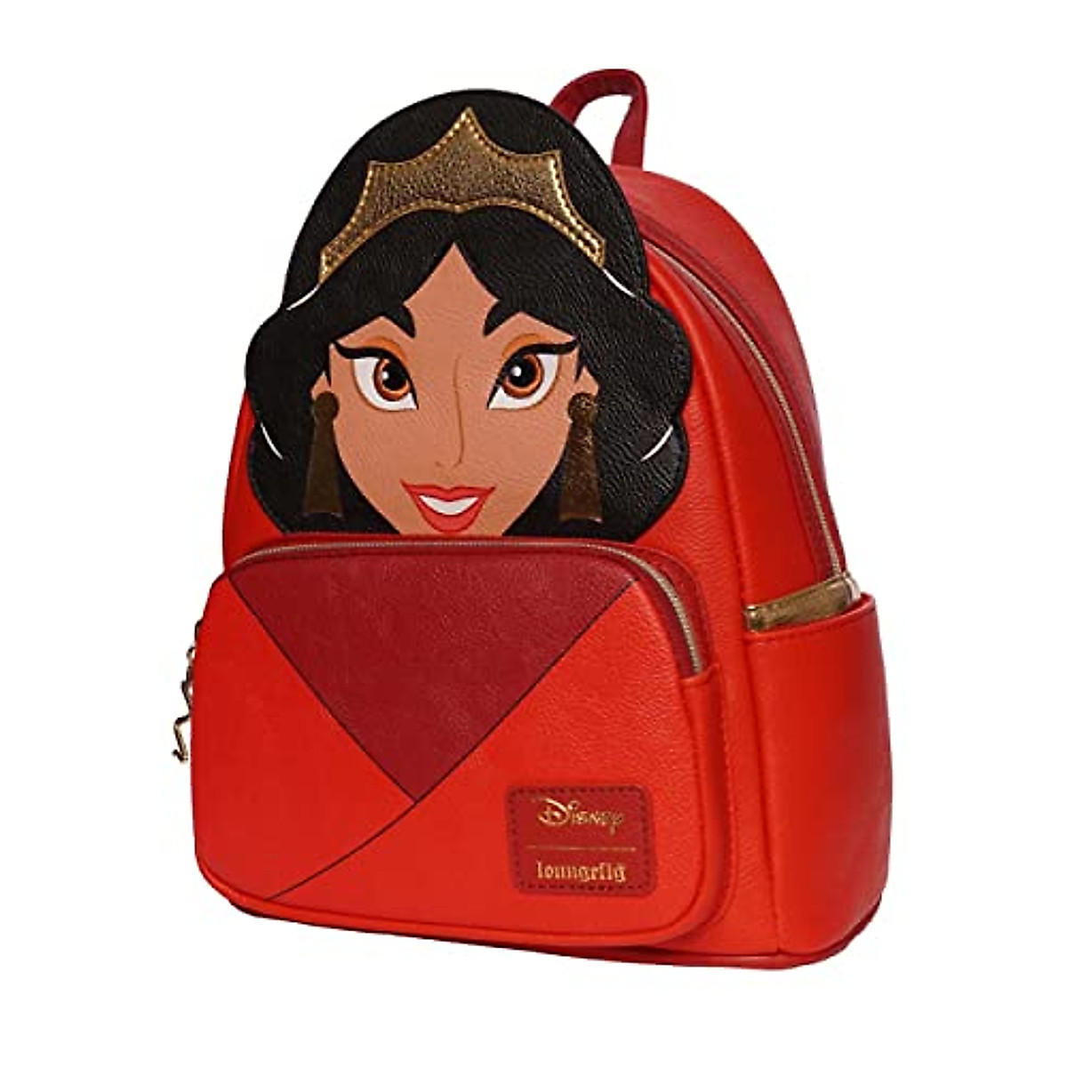Aladdin Princess Jasmine Red Outfit Cosplay Mini-Backpack - Entertainment Earth Exclusive