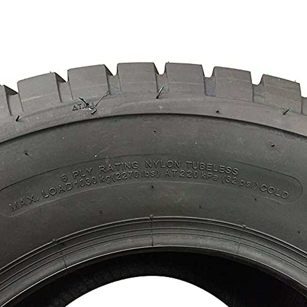 MOTOOS Set of 2 24x12.00-12 Lawn Mower Tractor Turf Tires 24x12x12 6PR for Lawn Garden Mower Tubeless Tires