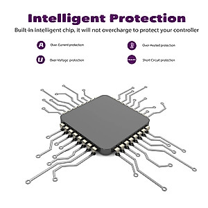 Xahpower DS Lite Charger Bundle, 1 Pack Charger and 4 Pack Stylus Pen for Nintendo DS Lite