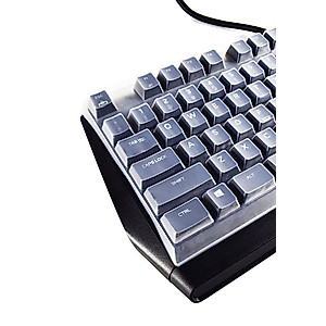 Keyboard Skin Compatible with Corsair K60 RGB Pro/Corsair K60 RGB Pro SE/Corsair K60 RGB Pro Low Profile Mechanical Gaming Keyboard, Corsair Wired K60 RGB Pro Mechanical Gaming Keyboard (Clear)