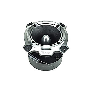 Timpano TPT-ST4 Chrome 3.5 Inch Super Tweeter, 4 Ohm, 500 Watts Peak, 105 dB Bullet, 1 in Voice Coil, Pro Car Sound System Bullet Tweeters (Pair)