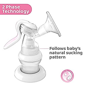 Chicco Manual Breast Pump Natfeeling Stepup