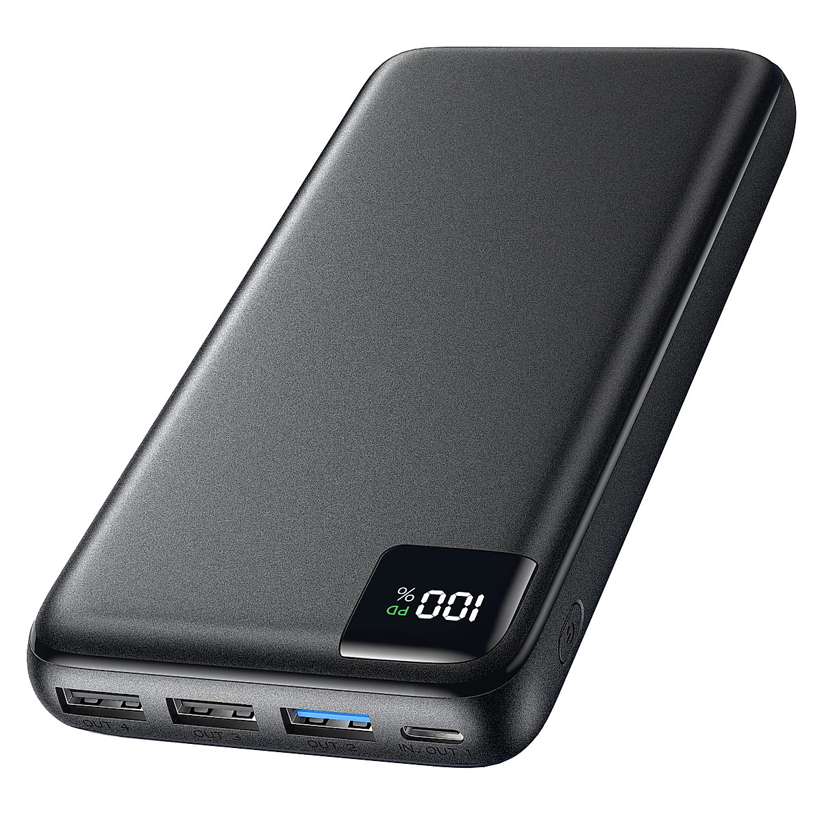 FEELLE Portable Charger Power Bank 27000mAh 22.5W Fast Charging Phone Charger USB-C PD QC 3.0 Battery Pack with 4 Outputs for iPhone Samsung Tablet