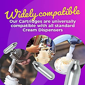InfusionMax Elite Whipped Cream Chargers 600 packs (24 cartridges x 25 boxes), 9 grams Pure Culinary Gas, Compatible with Standard Whipped Cream Dispensers