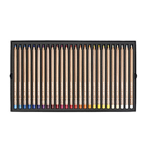 Caran d'Ache Luminance 6901 Box of 100 Individual Coloured, Artists, Colour Coded Pencils & 1 Full & 1 Pencil Blender