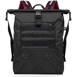 Xtreme Sight Line ~ AQUA RT ~ Large Water-Proof Faraday Backpack for Laptops, Tablets, and Mid-Size Electronics ~ Tracking/Hacking Defense ~ Red