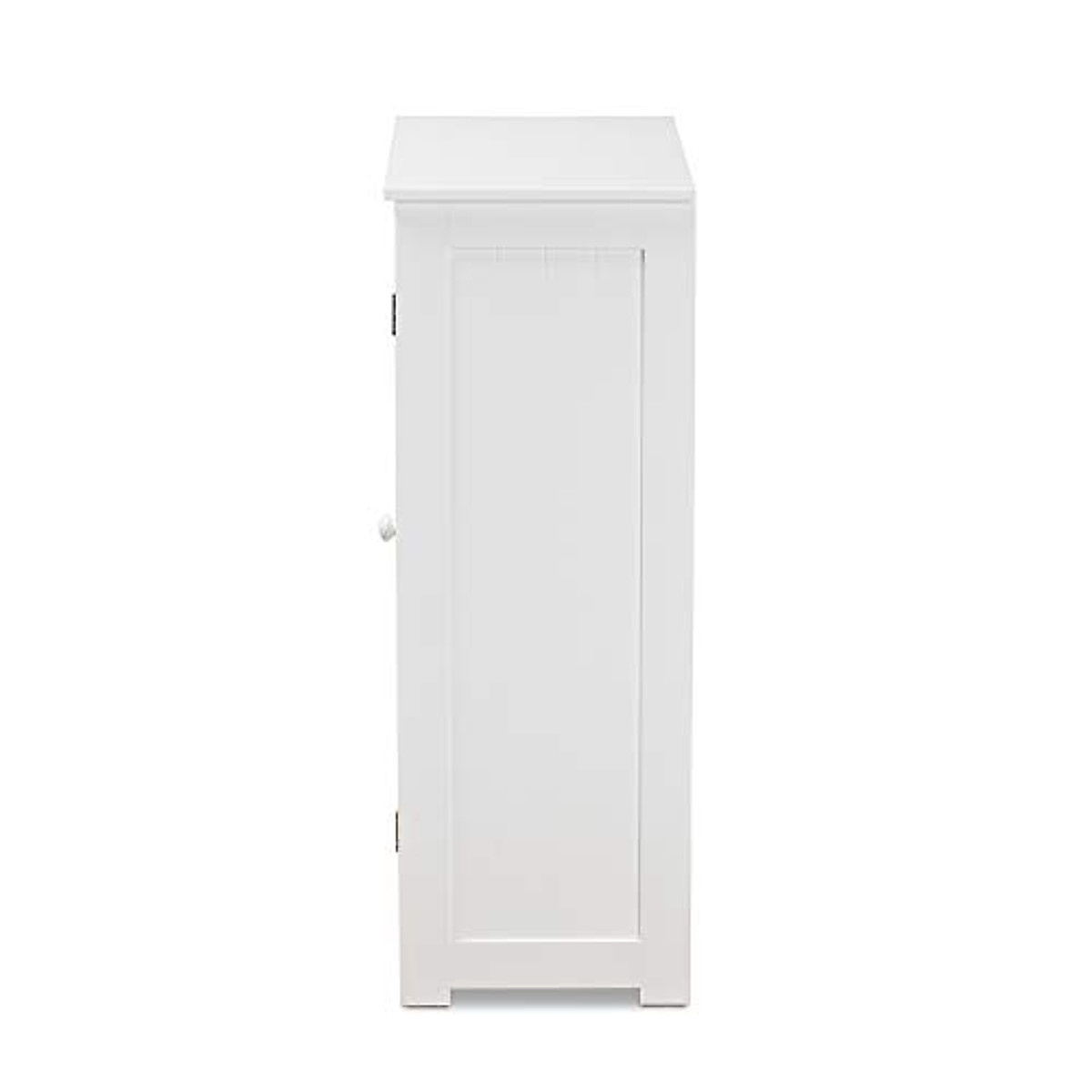 Baxton Studio Bauer Bathroom Shelving, White