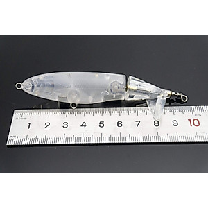 5PCS Fishing Lures Plopper Fishing Lure Whopper Popper Bass Lure 11.53g 9.7cm 8339 Special Eye