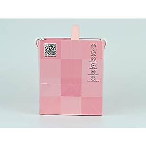 Divoom Ditoo Retro Pixel Art Game Bluetooth Speaker with 16X16 LED App Controlled Front Screen (Pink)