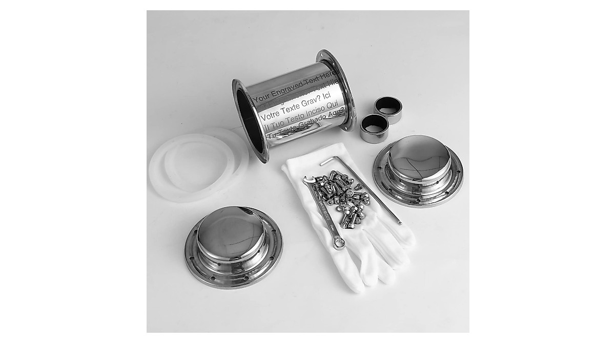 Personalized Engraved Time Capsule - Custom Waterproof