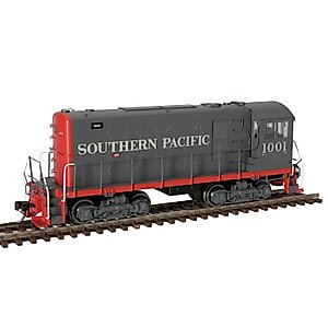 Atlas HO Scale Alco HH600/660 (Standard DC) Southern Pacific/SP (Gray/Red) #1001