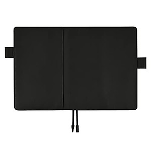 Hobonichi Techo Cousin Cover [A5 Cover Only] Leather: TS Basic - Black