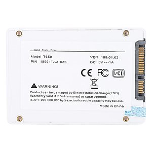 Solid State Hard Disk, Video Storage Good Performance Compact Firm Sturdy SATA3.0 SSD for Laptop Desktop Computer for Office Worker(#6)