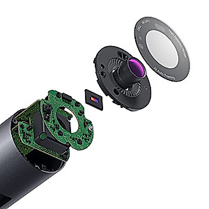 Dell UltraSharp HDR 4K Webcam with Privacy Cover, HD USB Computer Camera with 4K Sony STARVIS CMOS / IR / Proximity Sensor,  Black - Anodized Aluminum - WB7022 – for Windows