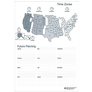 House of Doolittle 2024 Calendar Planner, Monthly, Black Cover, 8.5 x 11 Inches, December - January (HOD26202-24)