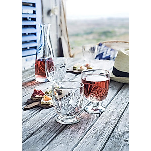 La Rochere Set of 6, Belle Isle 11 oz Wine, Juice Glass, Drinkware Set, One Size, Clear