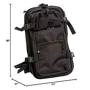 Glock Perfection OEM Multi Purpose Backpack Daypack, Black