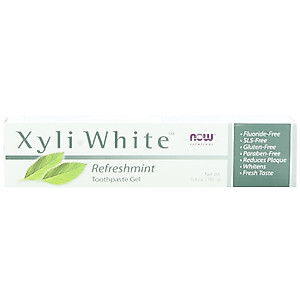 NOW Xyliwhite, Refreshmint 6.4-Ounces (Pack of 4)