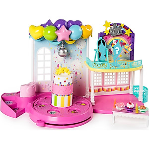 Party Popteenies - Poptastic Party Playset with Confetti, Exclusive Collectible Mini Doll and Accessories, for Ages 4 and Up, Standard