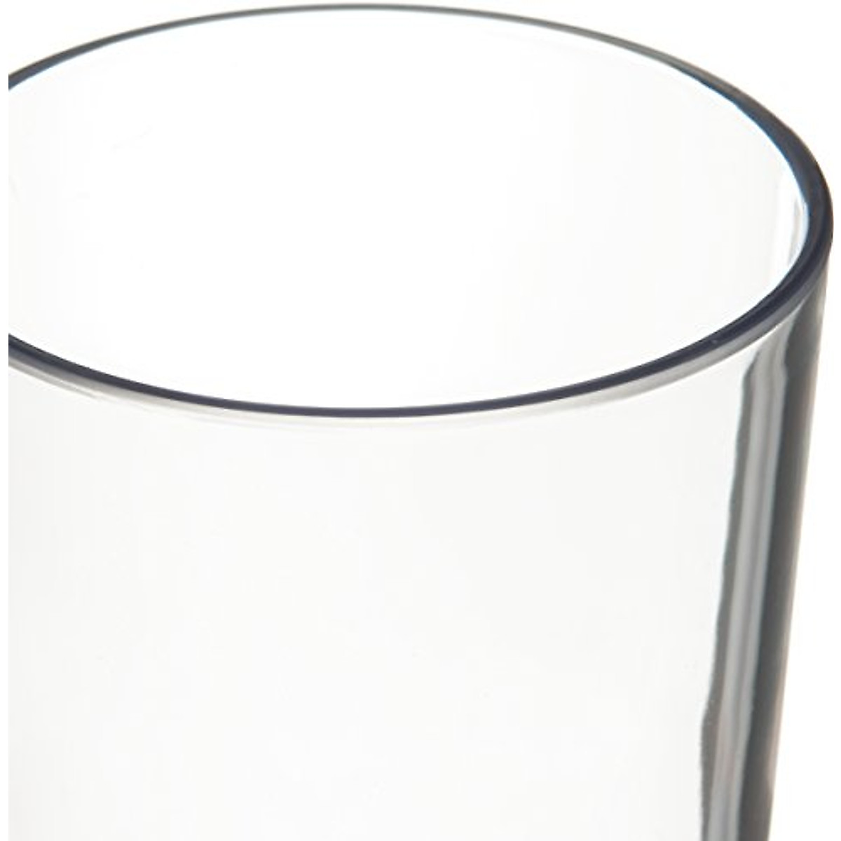 Carlisle FoodService Products Alibi Plastic Beverage Glass for Restaurant, Kitchen, and Bar, 13.9 Ounces, Clear