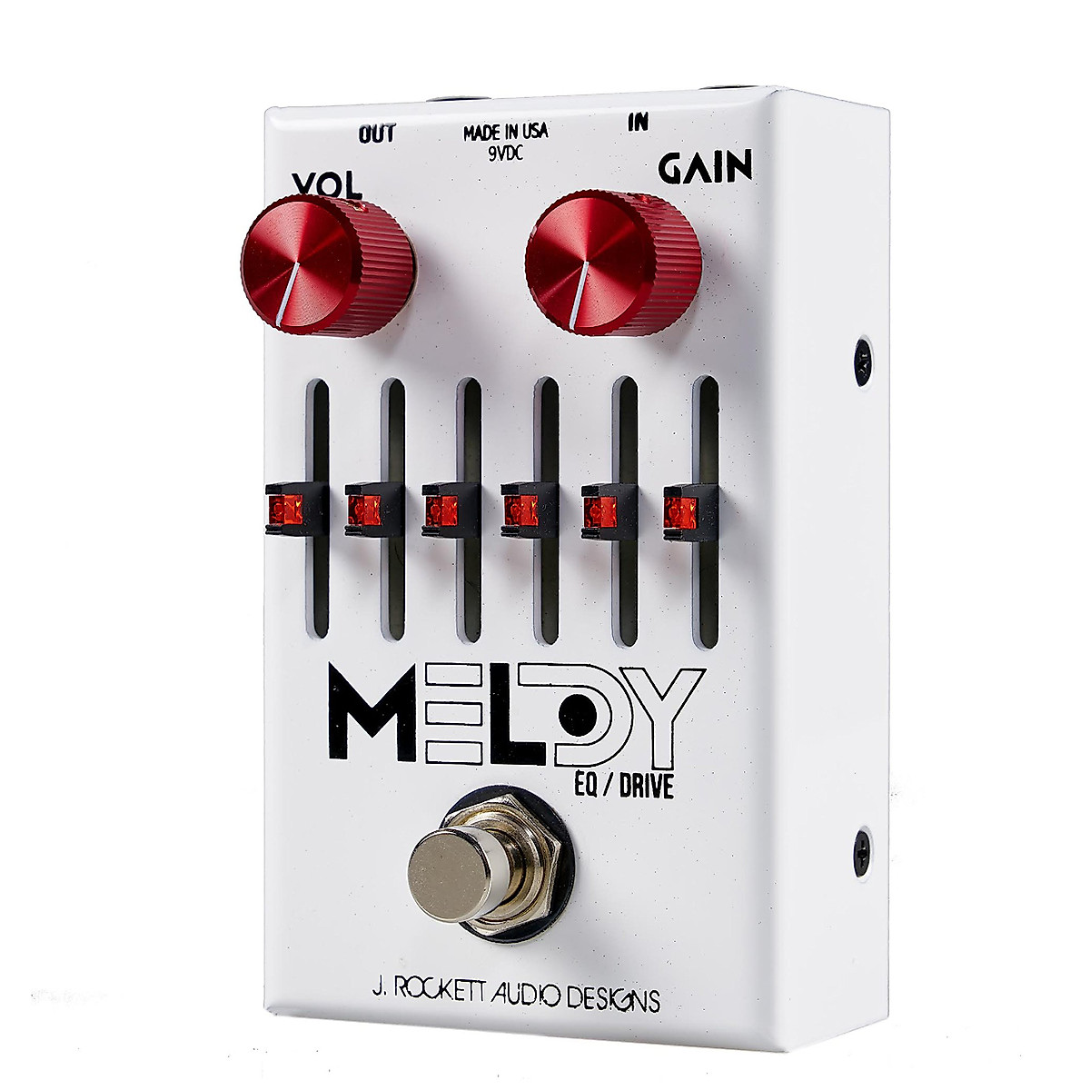 J. Rockett Audio Designs Q Series Melody Overdrive and 6-Band EQ Guitar Effects Pedal