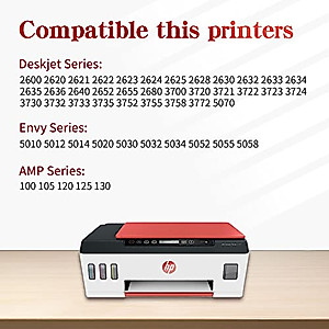 Foiset Remanufactured Inkjet 65XL 2 Black Replacement for HP 65XL 65 XL Ink Cartridge for Envy 5055 5052 5058 DeskJet 3755 2655 3720 3722 3723 3752 3758 2652 2624 High Yield