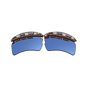 Vonxyz Lenses Replacement for Oakley Flak 2.0 XL OO9188 Sunglass - Chrome MirrorCoat Polarized