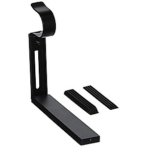 Ikea Black Betydlig Curtain Rod Wall or Ceiling Adjustable Bracket Drapes Hardware