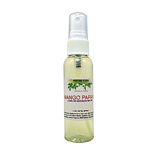Perfume Studio Alcohol Free Travel Size Moisturizing Body Spray for Women and Girls (Mango Papaya, 2oz)